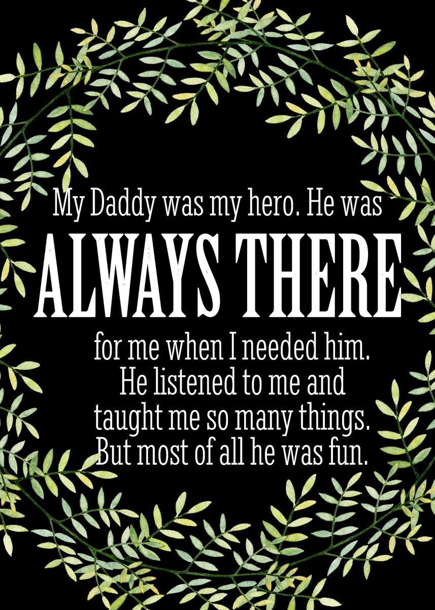 'Always there' Poster, picture, metal print, paint by Juliana RW | Displate