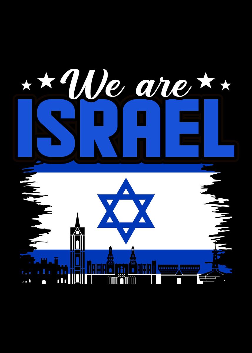 'Israel' Poster by Hexor | Displate