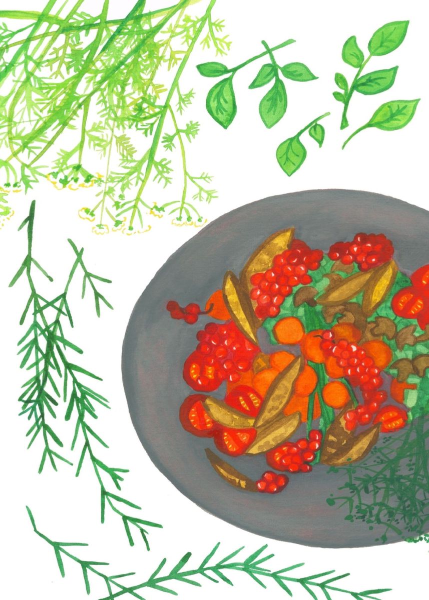 'Simple Taste ' Poster, picture, metal print, paint by Fairychamber ...