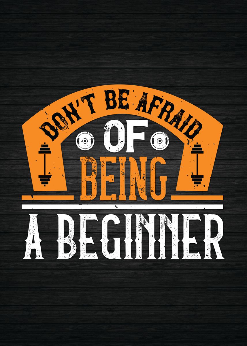 'Beginner' Poster, picture, metal print, paint by CHAN | Displate