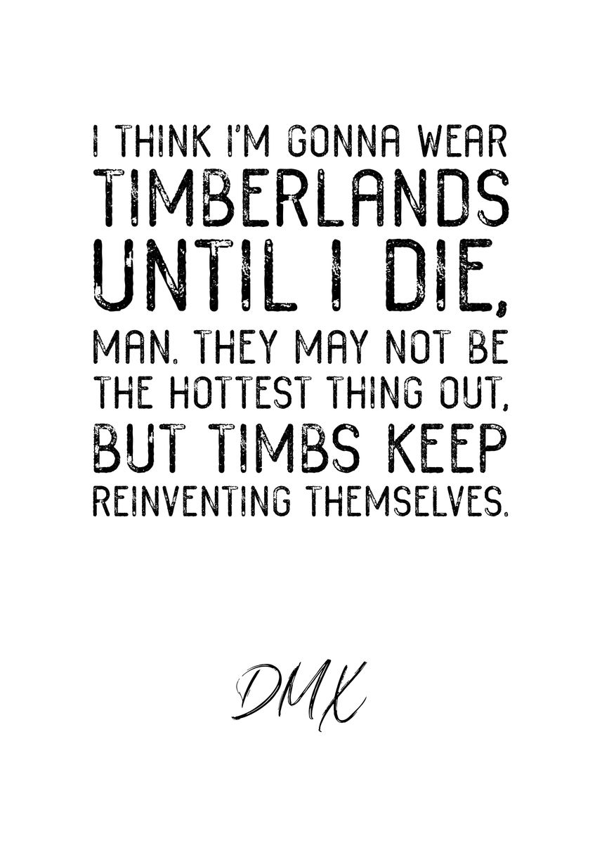 'DMX Quote 6' Poster by Quoteey | Displate