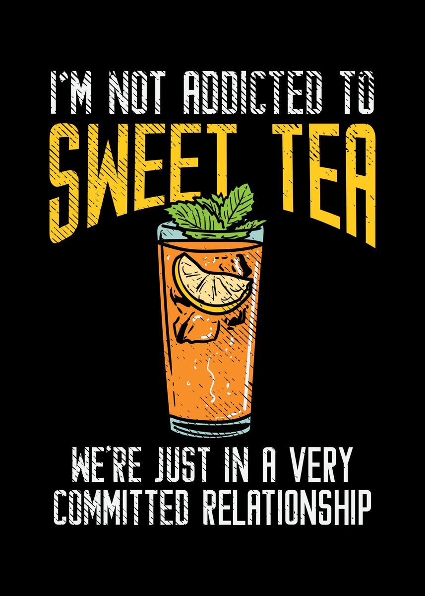 'Im Not Addicted To Sweet' Poster by Uwe Seibert | Displate