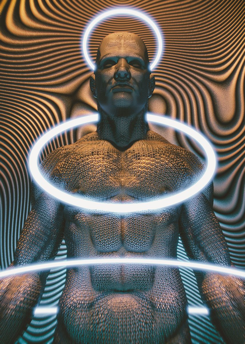 'WIRELESS CHARGING' Poster, picture, metal print, paint by Gigi Gvalia ...