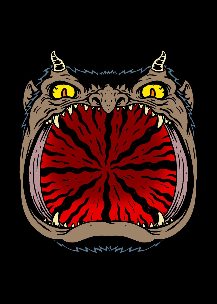 'Krampus' Poster by Monsters and Martians | Displate