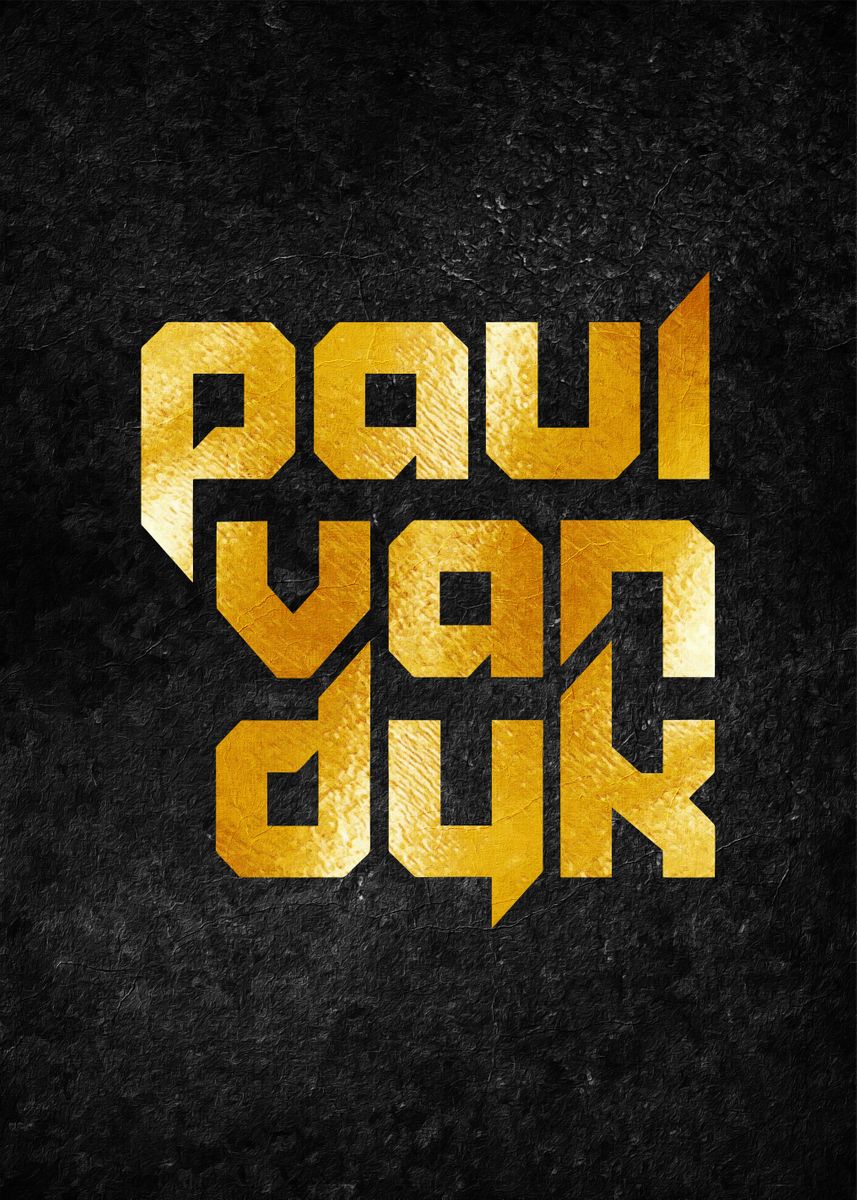 'paul van dyk' Poster, picture, metal print, paint by Bestselling Music ...