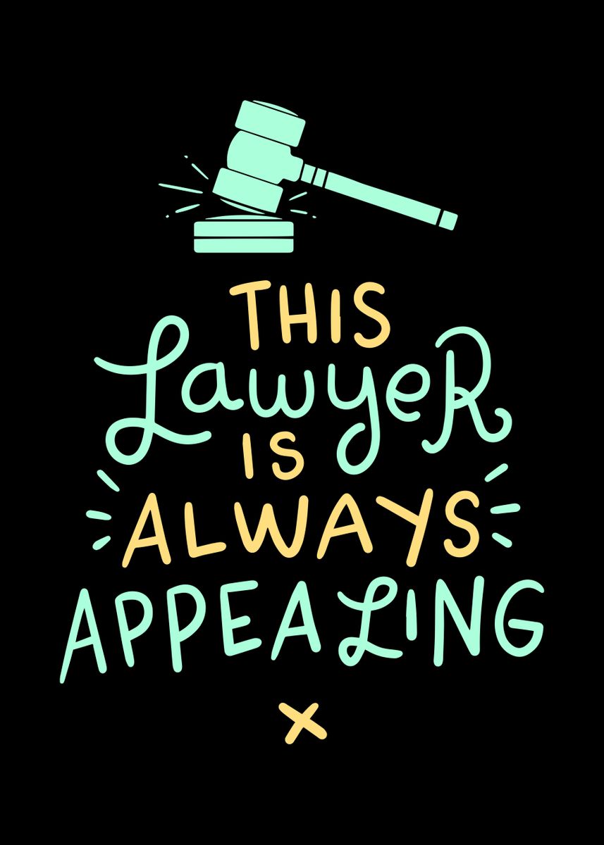 'Lawyer ' Poster by Shiva121 | Displate