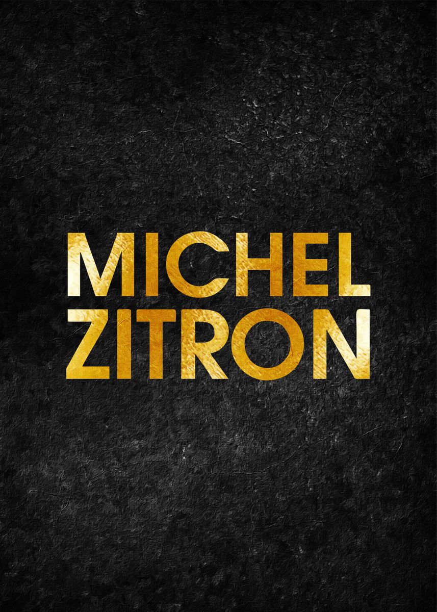 'Michel Zitron' Poster, picture, metal print, paint by Bestselling ...