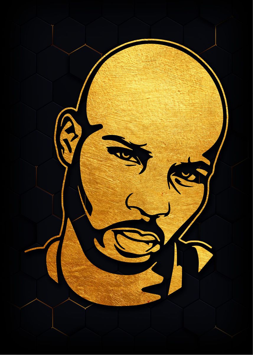 'DMX' Poster, picture, metal print, paint by Vincent Vorce | Displate