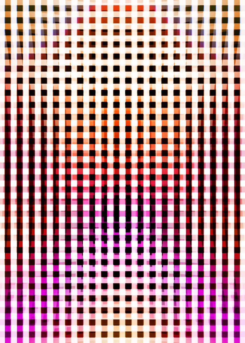 'Illusion colorful design' Poster, picture, metal print, paint by ...