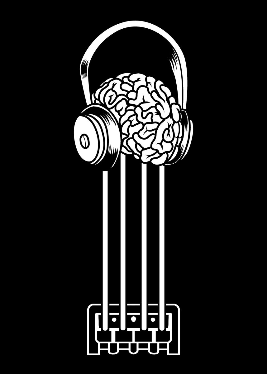 'Bass Guitar Bassist Bass' Poster by BobbyBubble | Displate