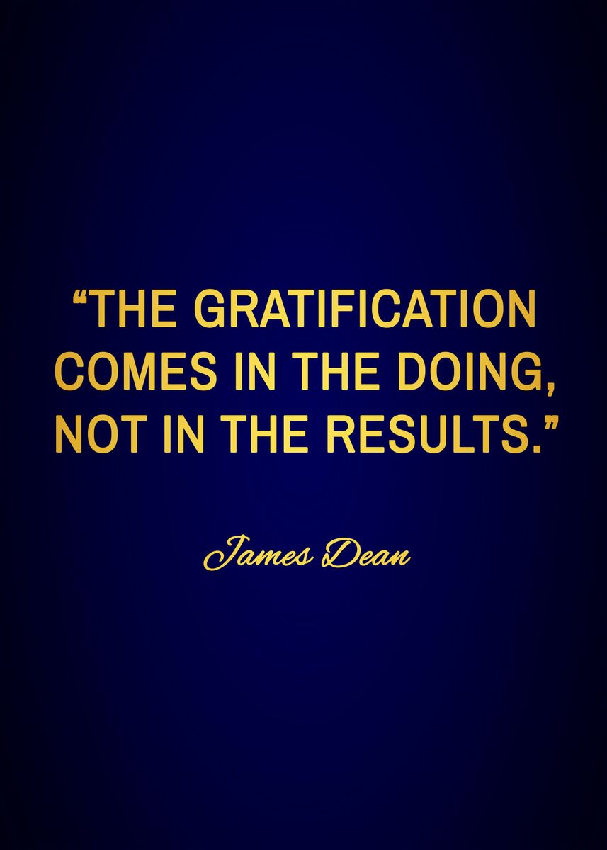 'james dean quotes' Poster by Gomes Leonard | Displate