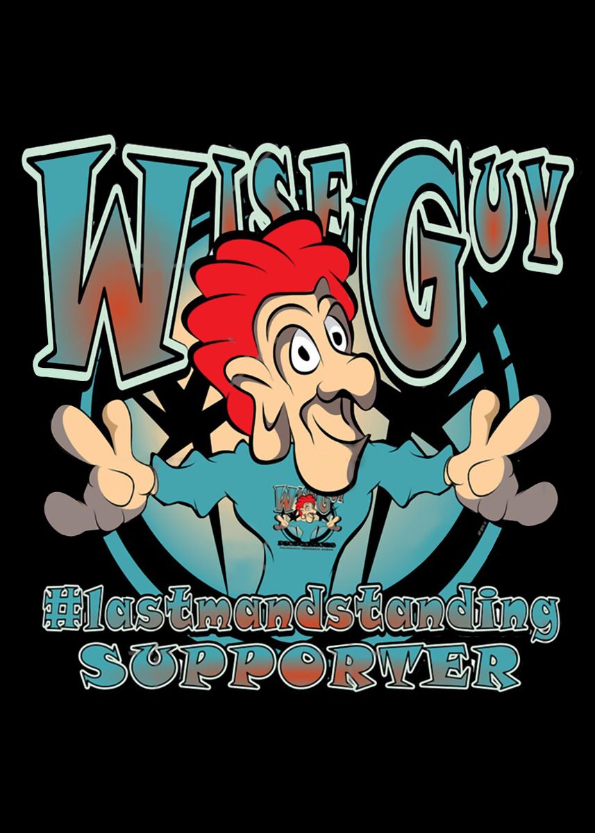 'wiseguy' Poster by Linda anggraeni | Displate