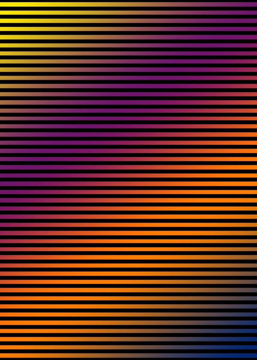 'Colorful illusion design' Poster, picture, metal print, paint by ...