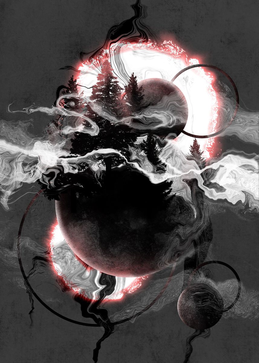 'Apoc' Poster, picture, metal print, paint by Howpot | Displate