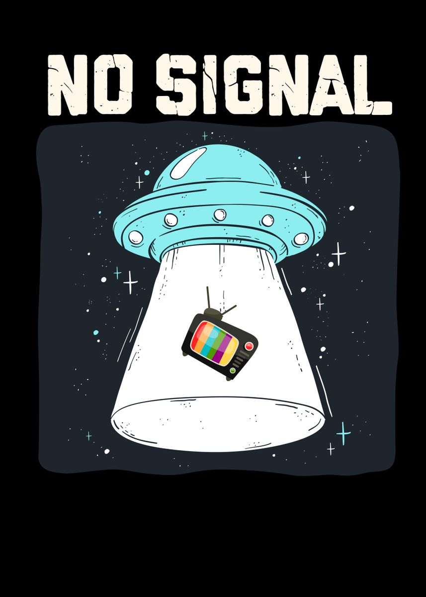 'Alien Aliens Spaceship' Poster, picture, metal print, paint by ZS C O ...