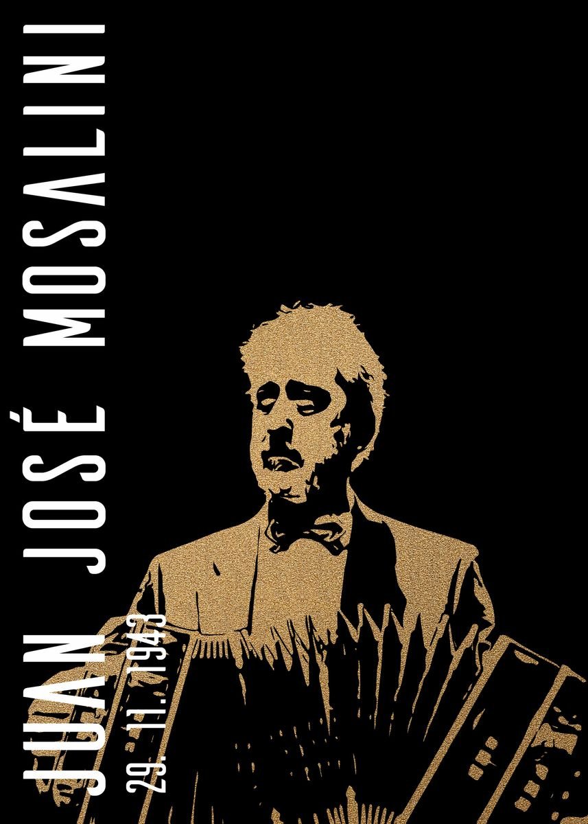 'Juan Jose Mosalini' Poster, picture, metal print, paint by Petra ...