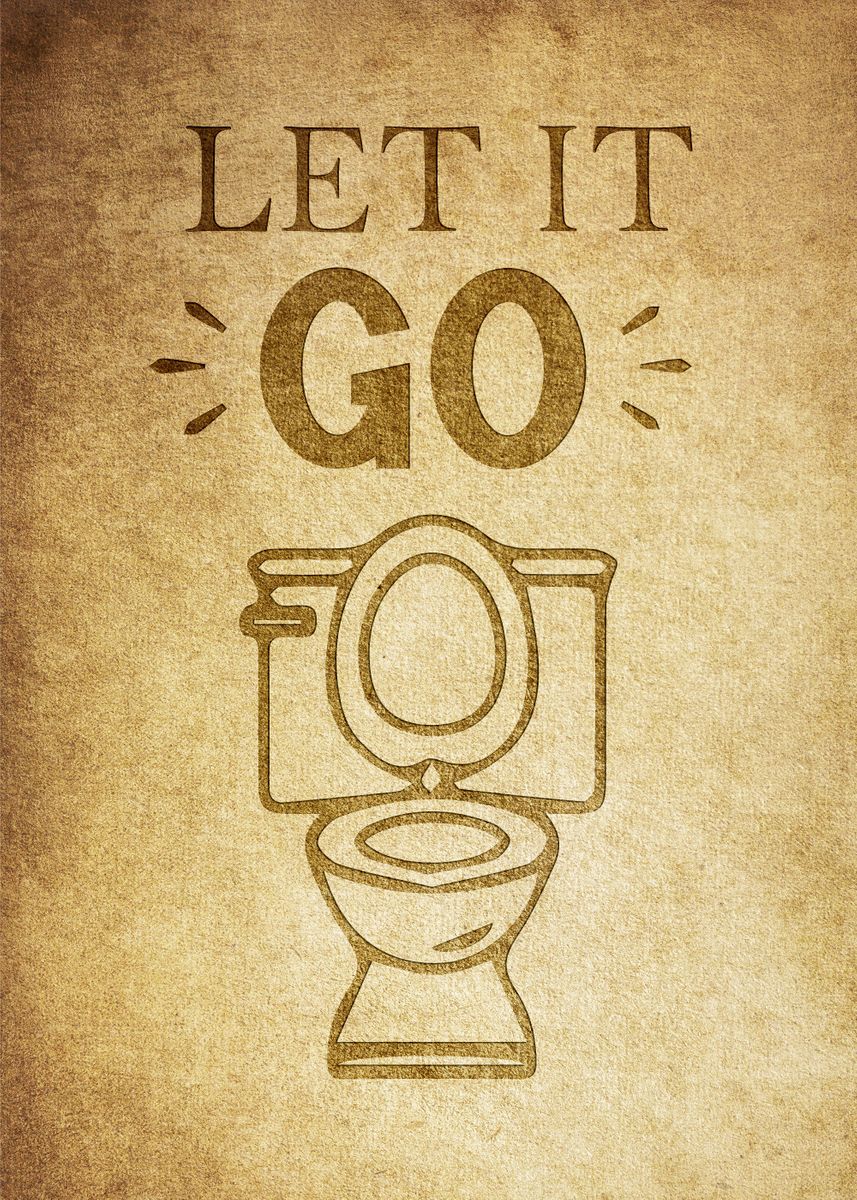 'Toilet' Poster by Kenny Studio | Displate