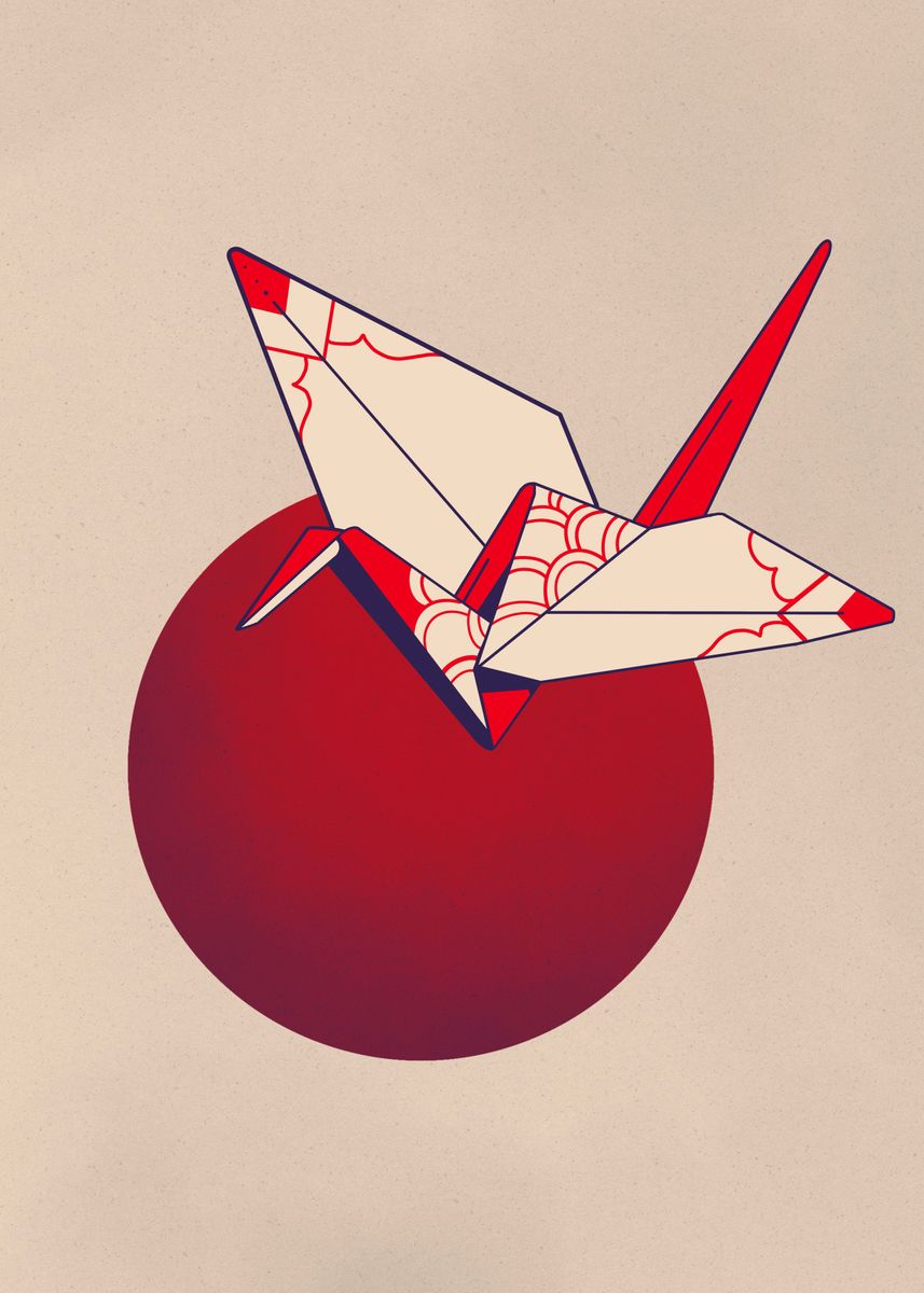 'Origami japan art ' Poster, picture, metal print, paint by Mild pic ...