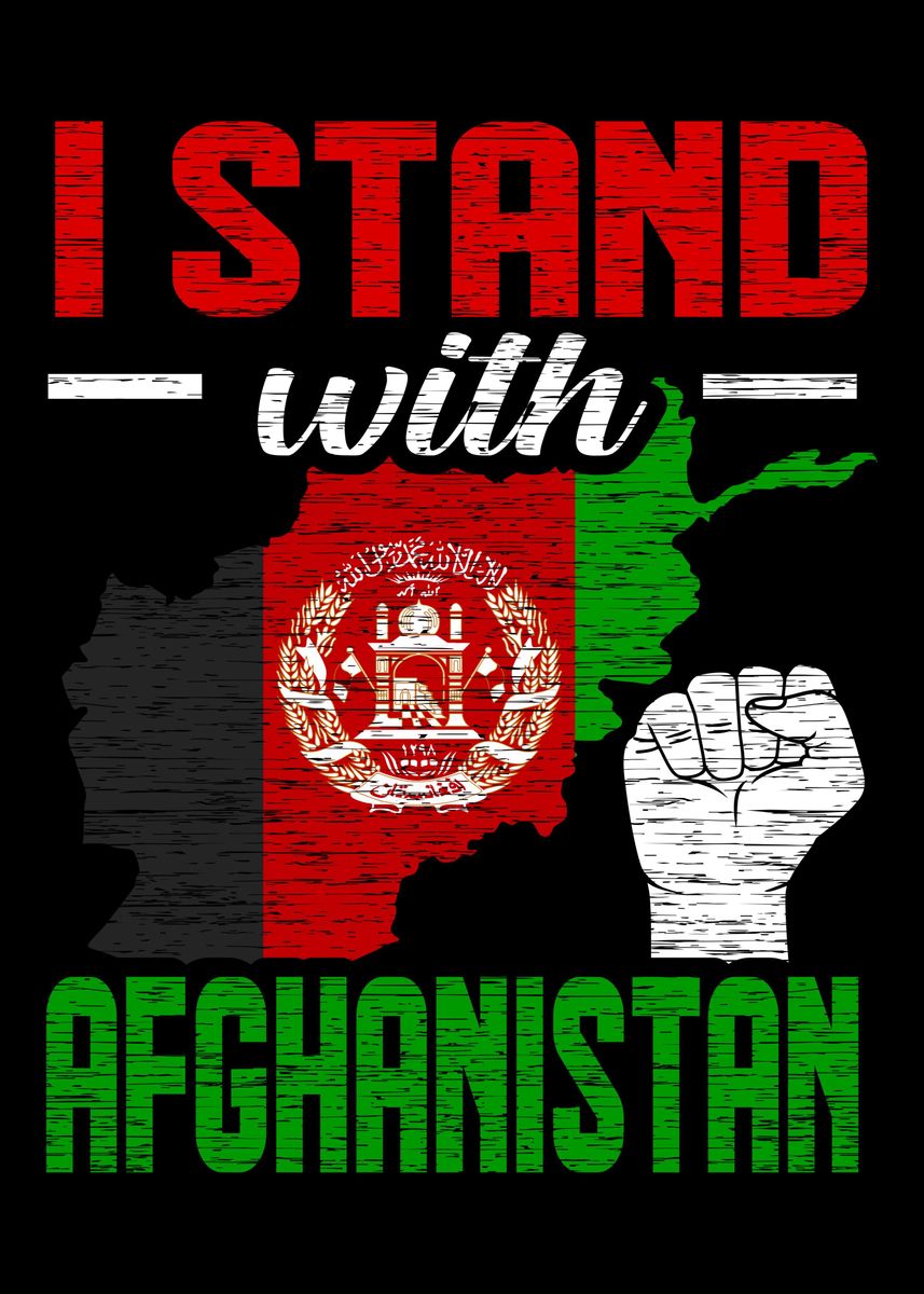 'Afghanistan' Poster, picture, metal print, paint by Hexor | Displate