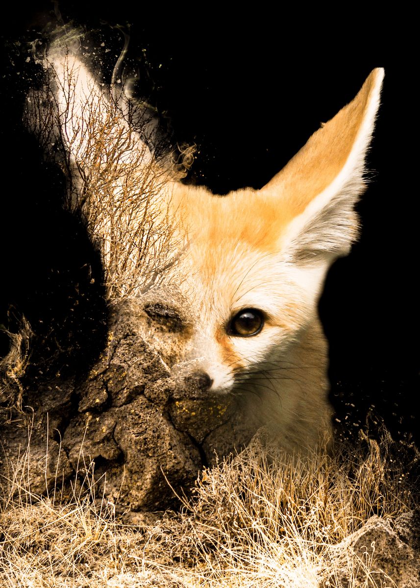 'Summer Fox' Poster by Emy Meryart | Displate