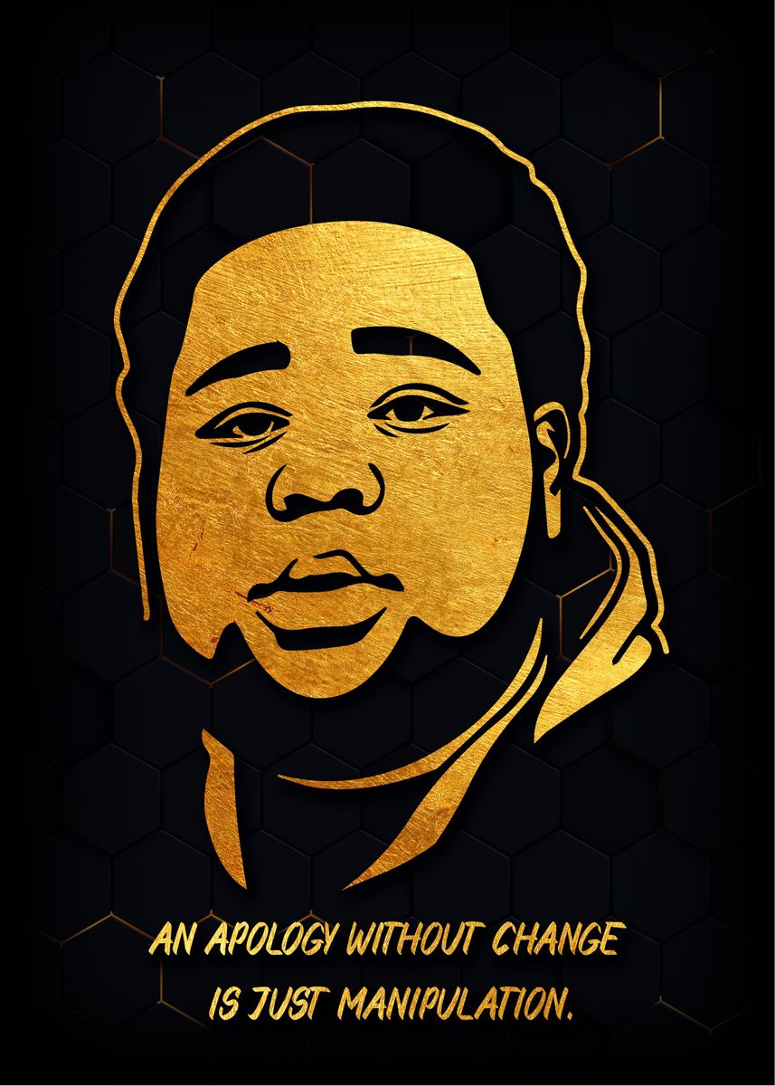 'Rod Wave Poster Art' Poster by Vincent Vorce | Displate