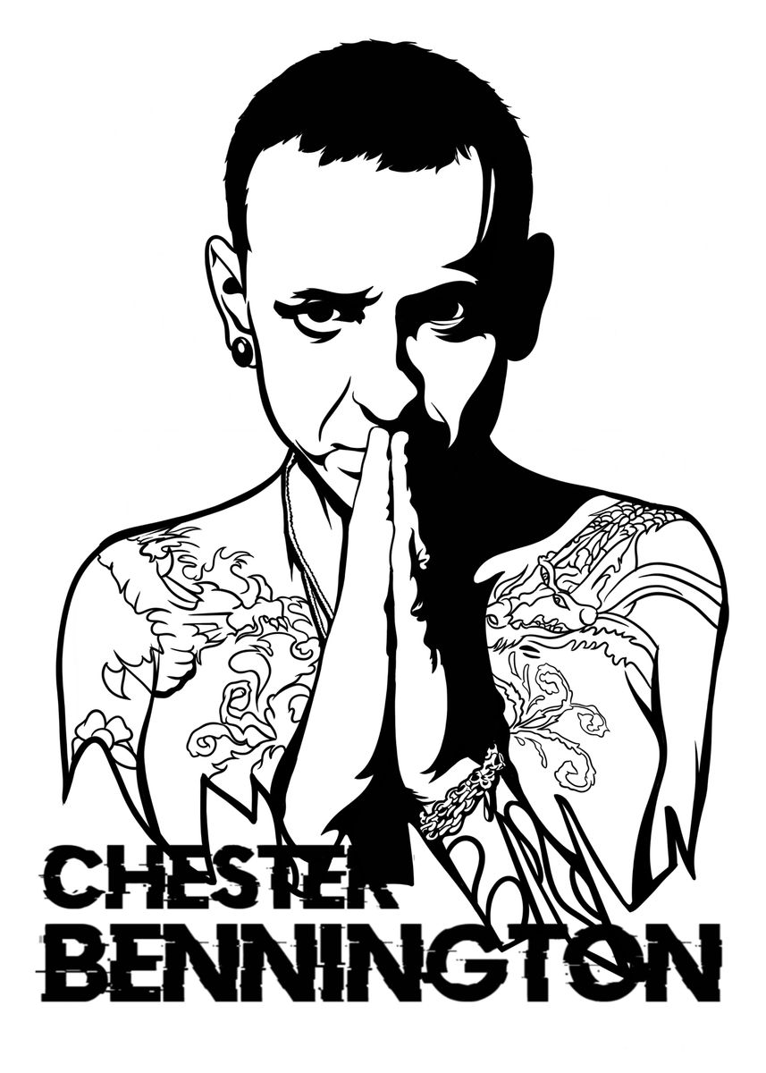 'Chester' Poster, picture, metal print, paint by Robet Erick | Displate