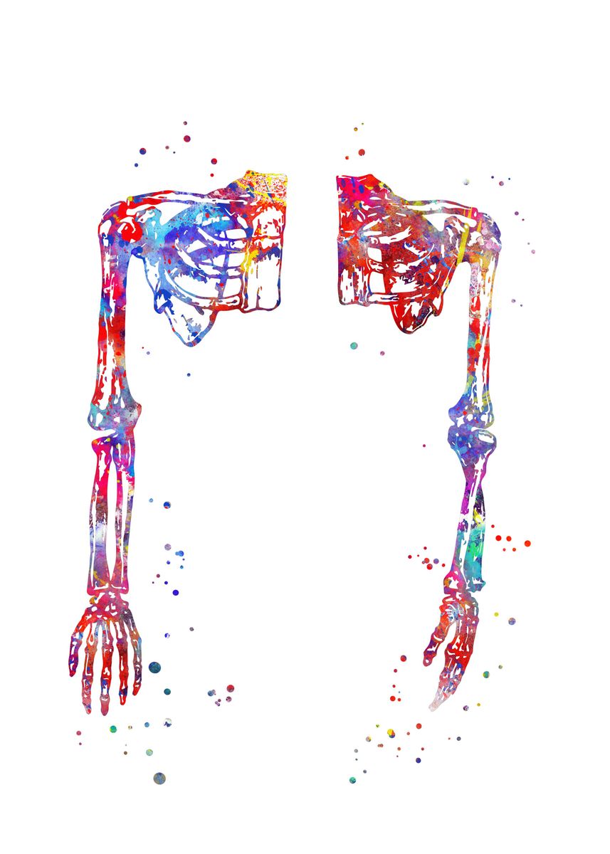 'Arm ' Poster, picture, metal print, paint by RosaliasArt | Displate