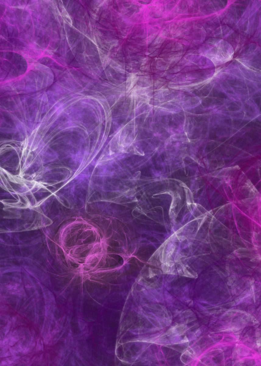 'Purple Galaxy ' Poster by Anan Haru | Displate