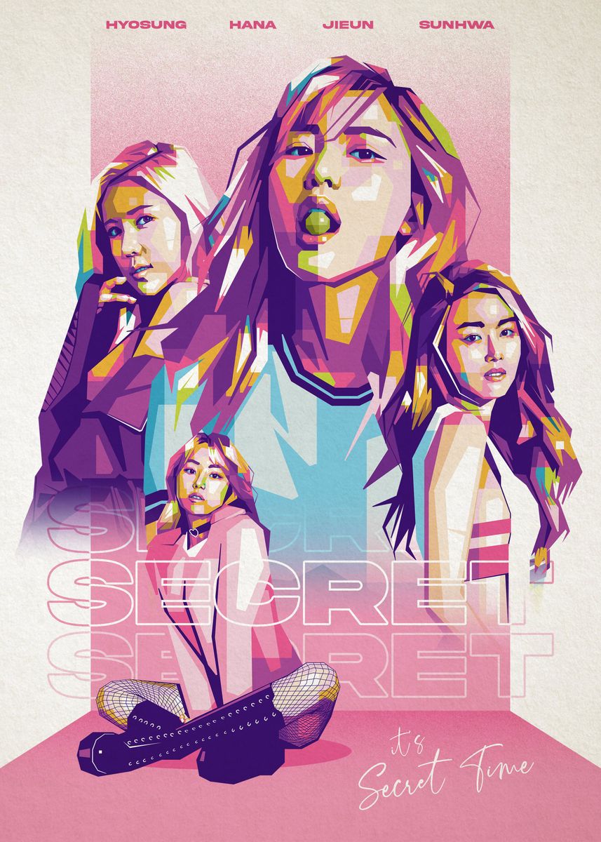 'SECRET' Poster by Abdee Ridho | Displate