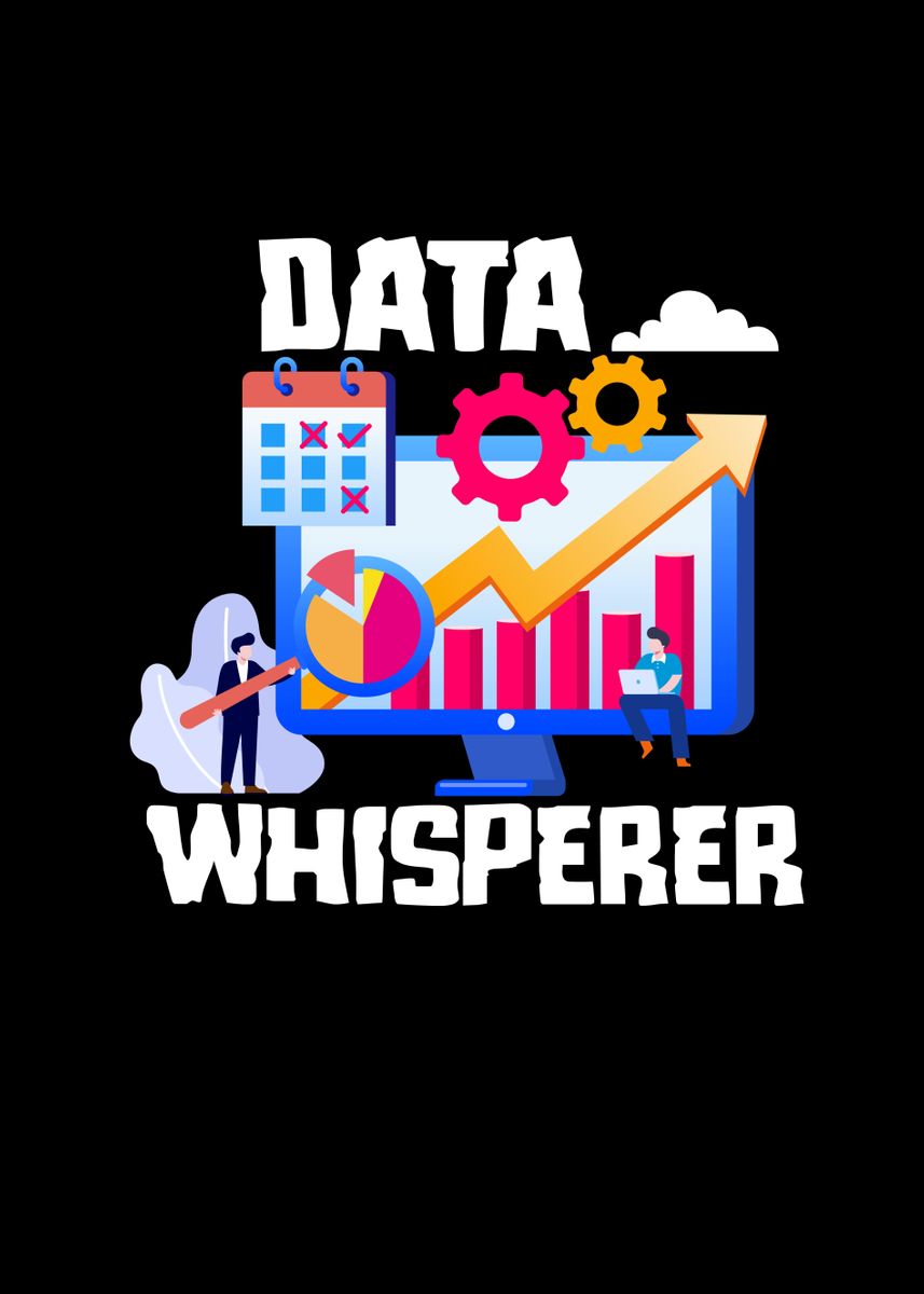 'Data Data Processing Data' Poster, picture, metal print, paint by ZS C ...