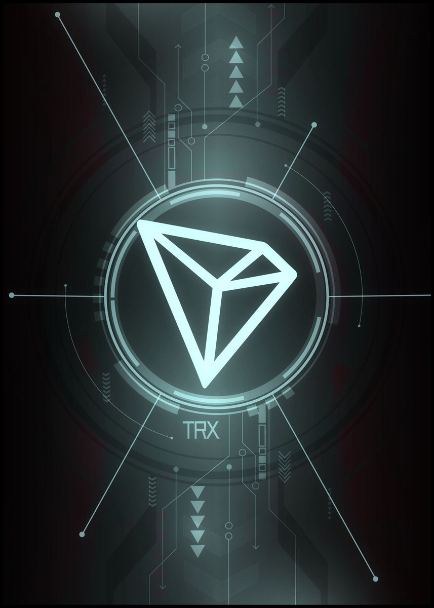 'Tron' Poster, picture, metal print, paint by Stained Haven | Displate