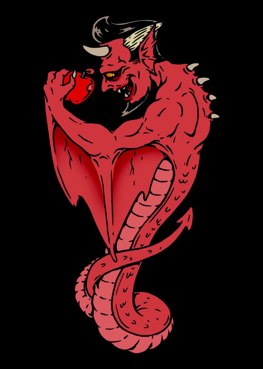 'Ultimate Sin Devil' Poster by Monsters and Martians | Displate