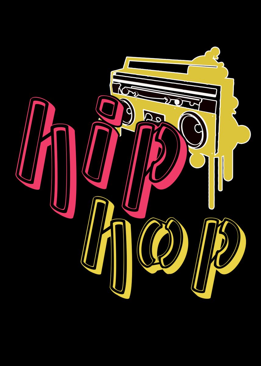 'Hip Hop' Poster by MrColorUp | Displate