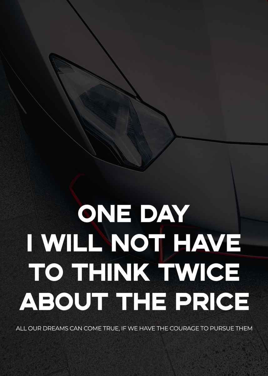 'Think Twice' Poster, picture, metal print, paint by Conceptual ...