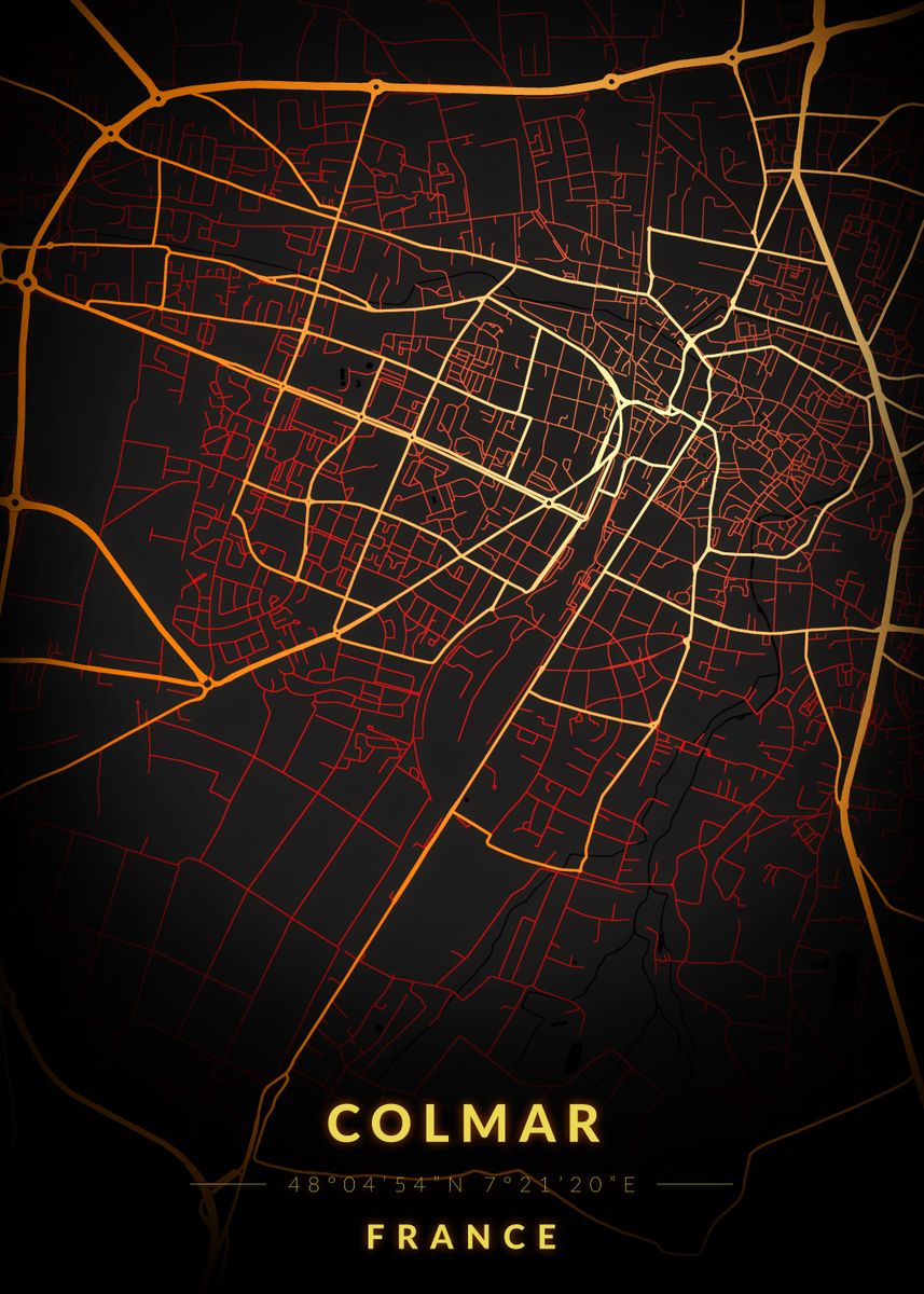 'Colmar' Poster by Jerhus | Displate