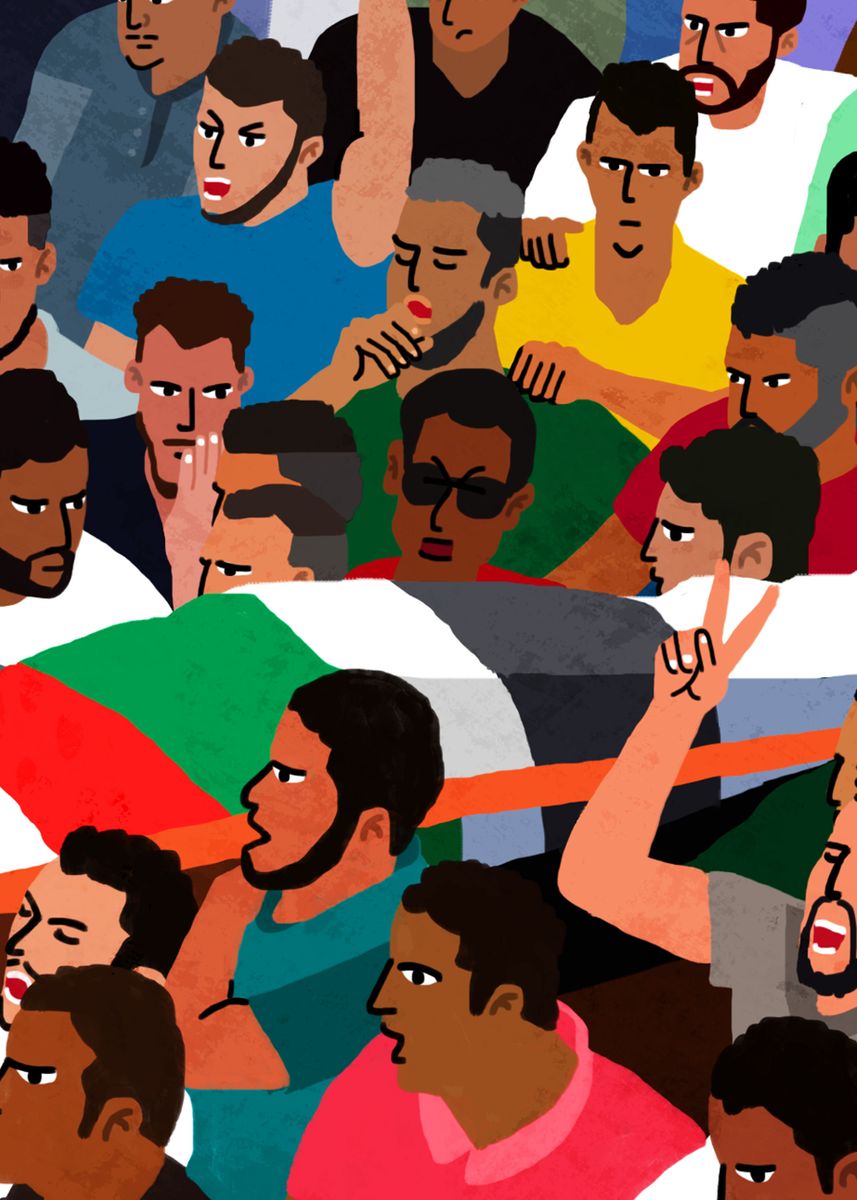 'PALESTINIAN FREEDOM' Poster by Fahmi Pulunqan | Displate