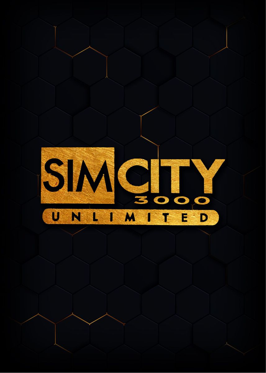 'Simcity Poster' Poster, picture, metal print, paint by Nolan Mccroskey ...