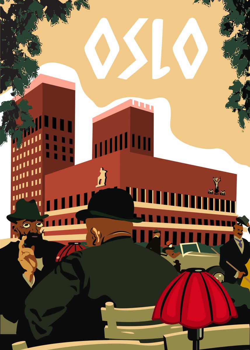 'Oslo' Poster by Long Shot | Displate