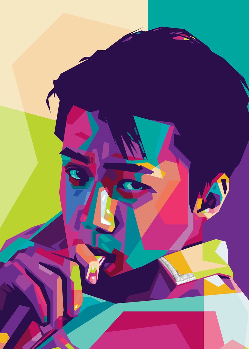 'Sehun' Poster, picture, metal print, paint by Muhammad Renaldy | Displate