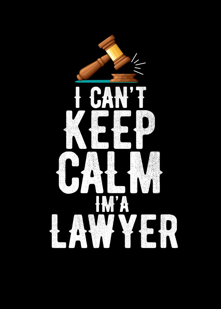 'Attorney Law Firm Attorney' Poster, picture, metal print, paint by ZS ...