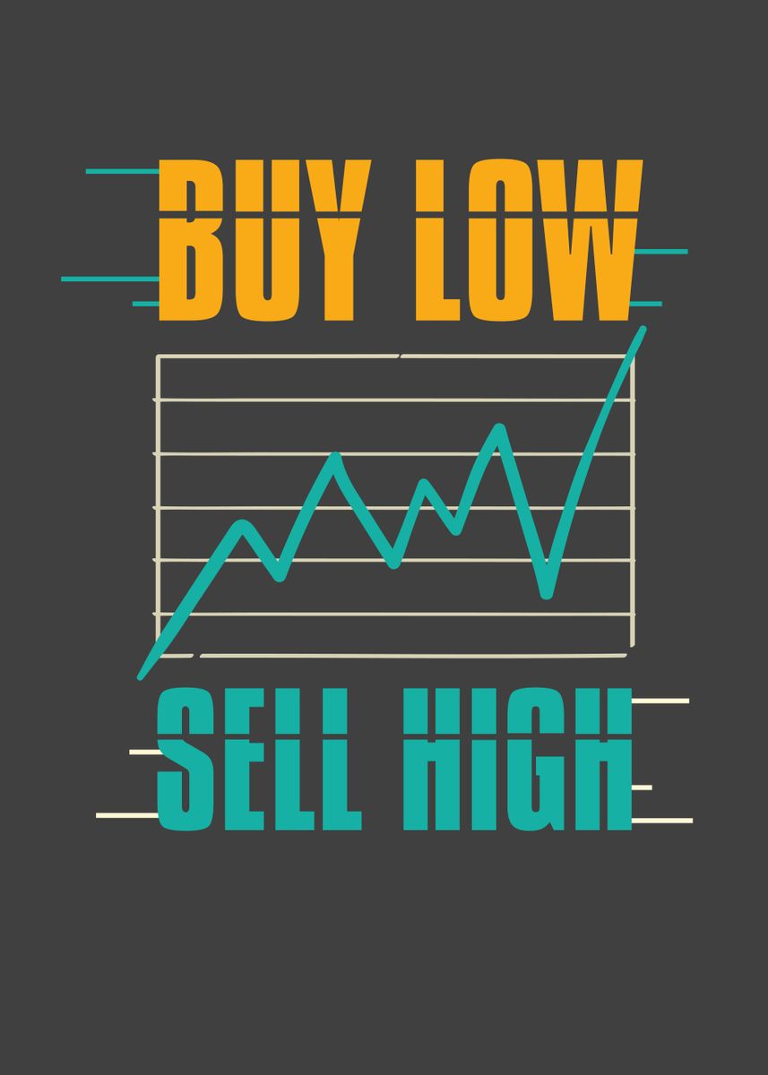 'Stock Market Trading Stock' Poster, picture, metal print, paint by ...