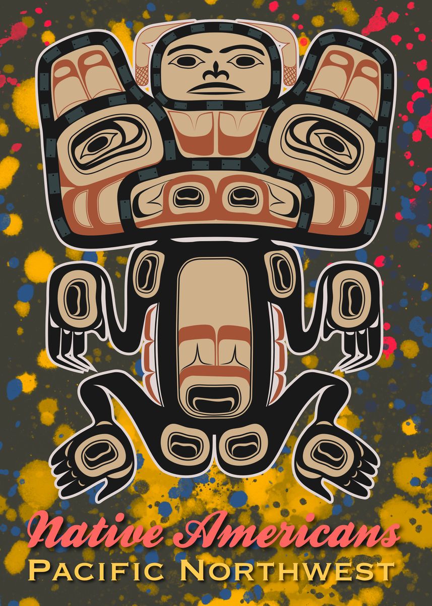 'Native Americans' Poster by Portokalis | Displate