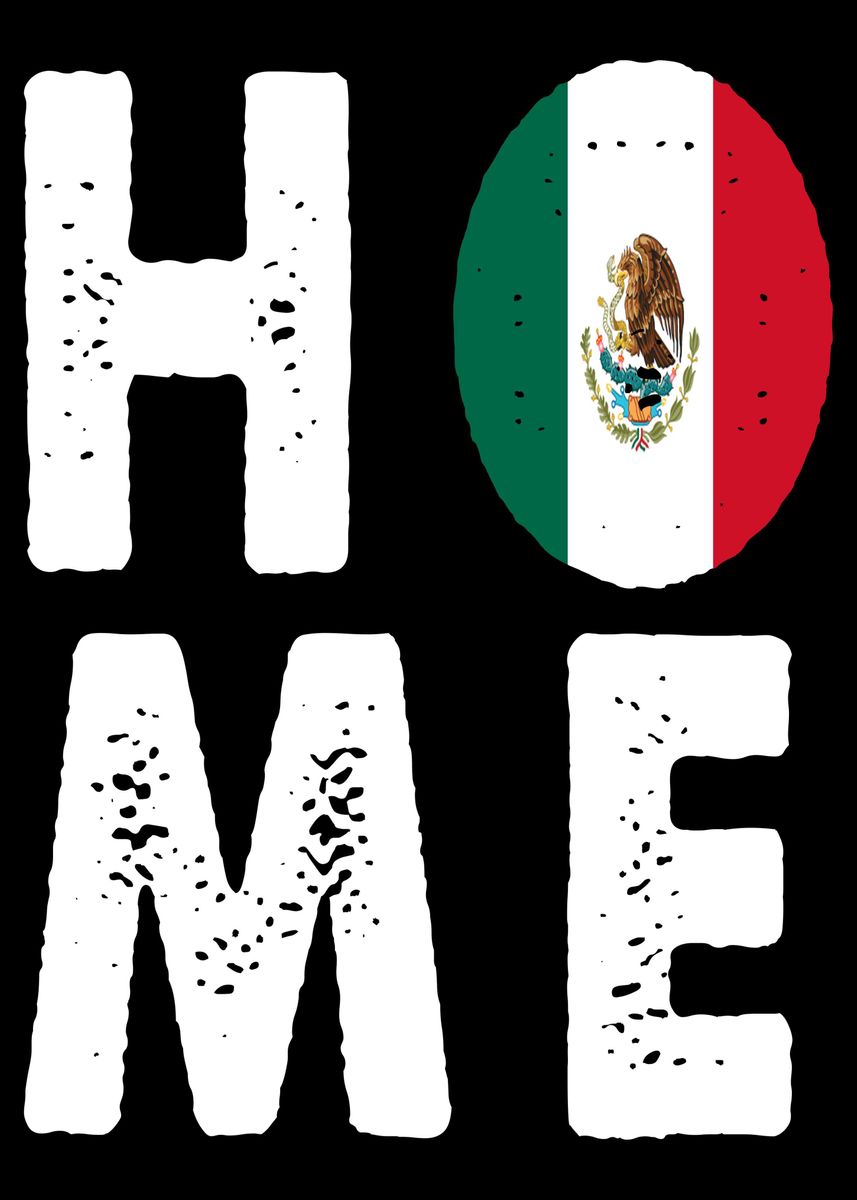 'Proud Mexican Gift' Poster by Stefanie Herrmann | Displate