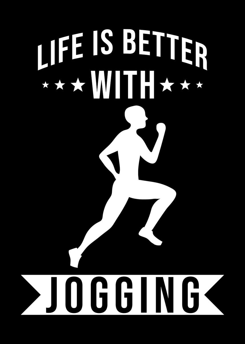 'Jogger Jogging' Poster by schmugo | Displate