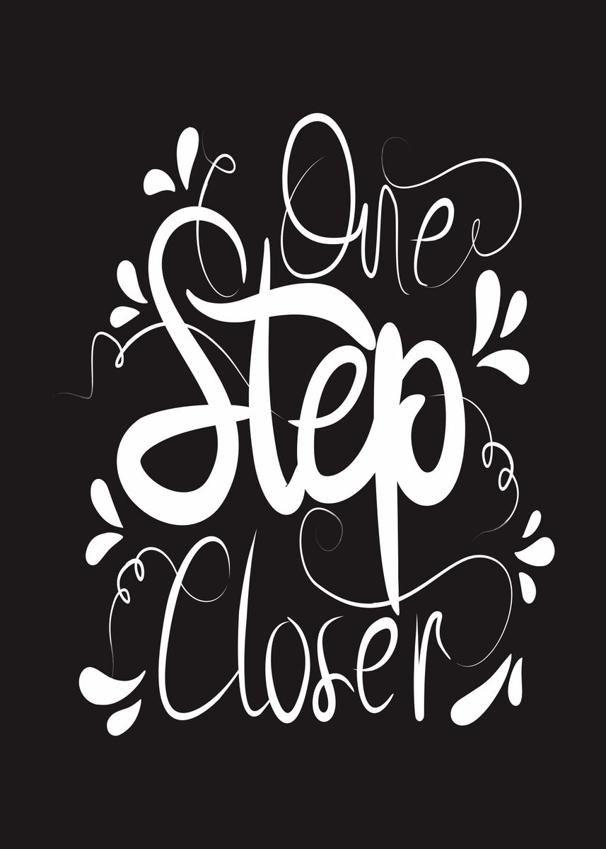 'One Step Closer' Poster, picture, metal print, paint by Distrowlinc ...