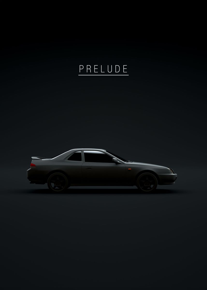'2000 Prelude SiR' Poster, picture, metal print, paint by 21 MXM | Displate