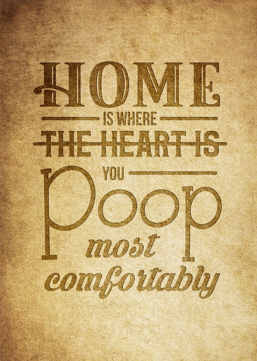 'Toilet' Poster, picture, metal print, paint by Kenny Studio | Displate