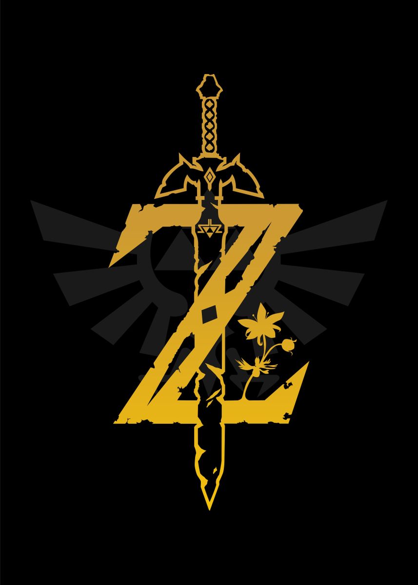 'Z Sword' Poster, picture, metal print, paint by Sagita | Displate
