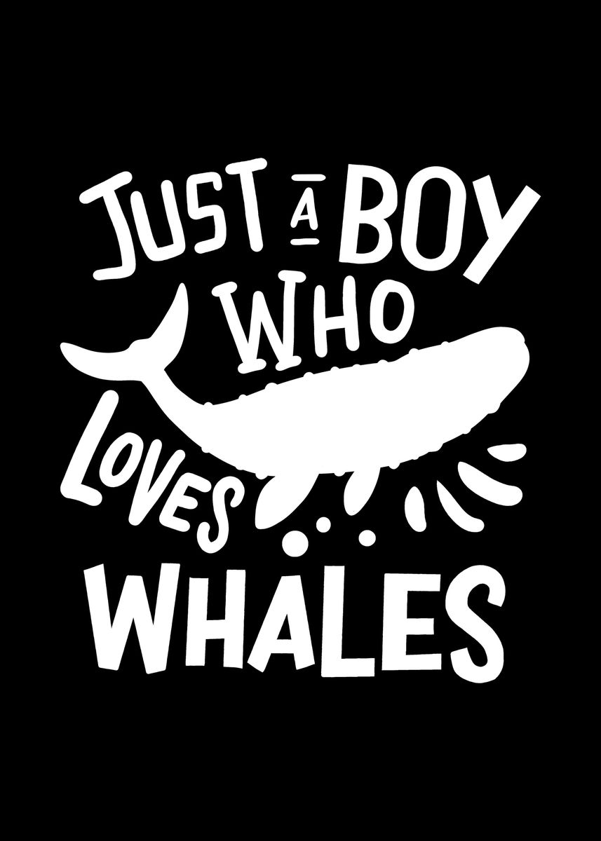 'Whales Sea Whale Lover' Poster by Mealla | Displate