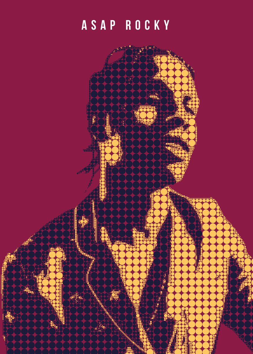 'ASAP ROCKY' Poster, picture, metal print, paint by Bestselling cool ...